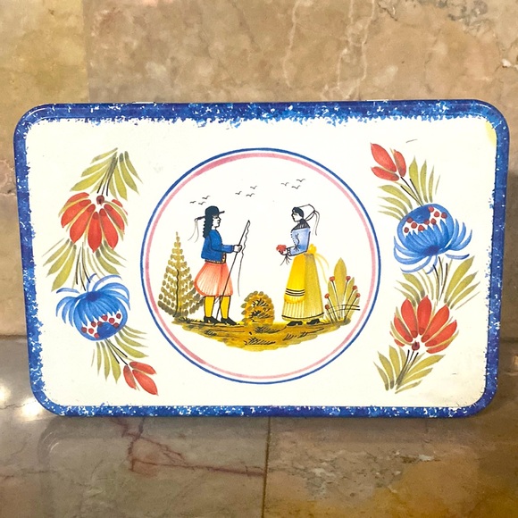 masilly | Kitchen | Vintage Massilly From France Rectangular Tin | Poshmark